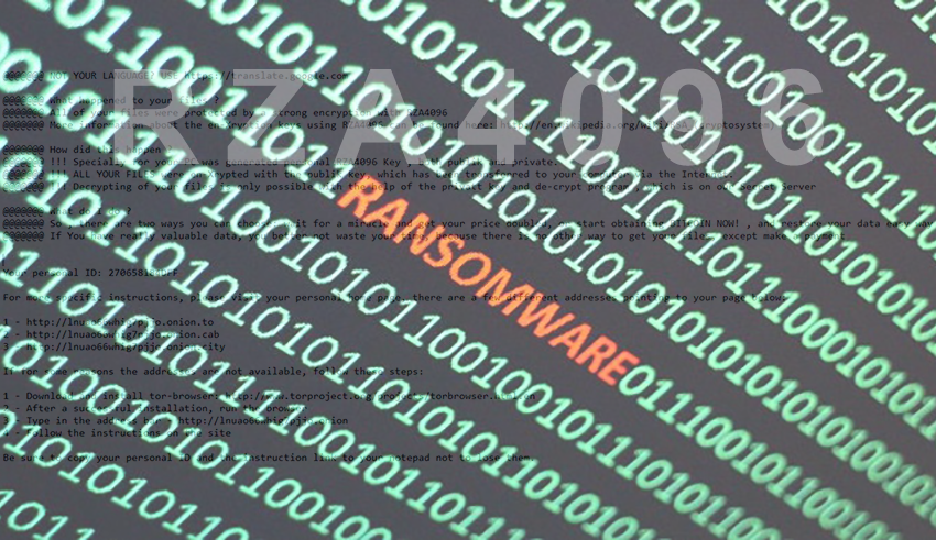 Decrypt RZA4096 ransomware: Decrypt RZA4096 ransomware:
