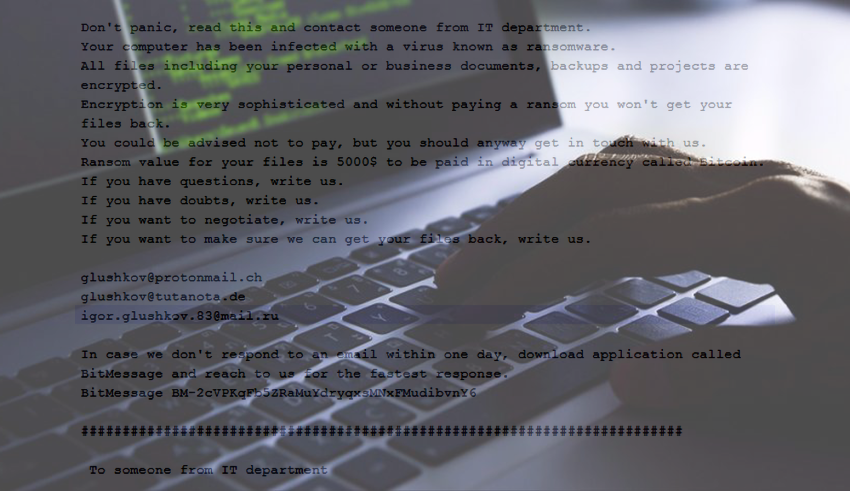 Defray ransomware removal and data decryption - MySpyBot