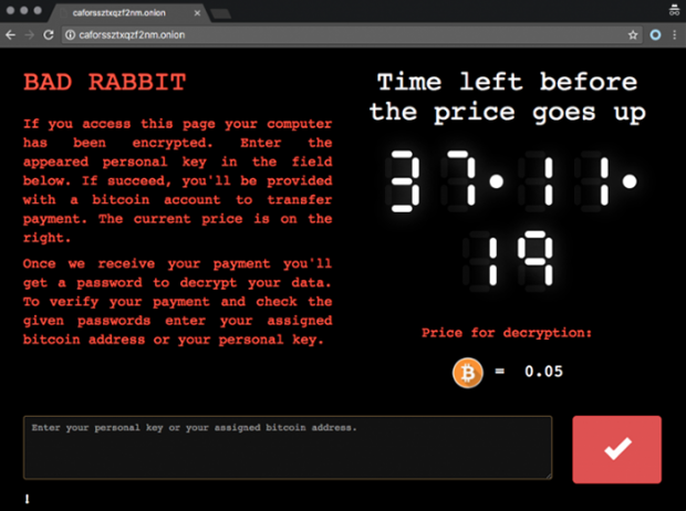 Bad Rabbit ransomware removal and data recovery - MySpyBot