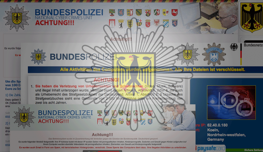 Remove BKA Trojan Bundespolizei virus from Windows and Android - MySpyBot