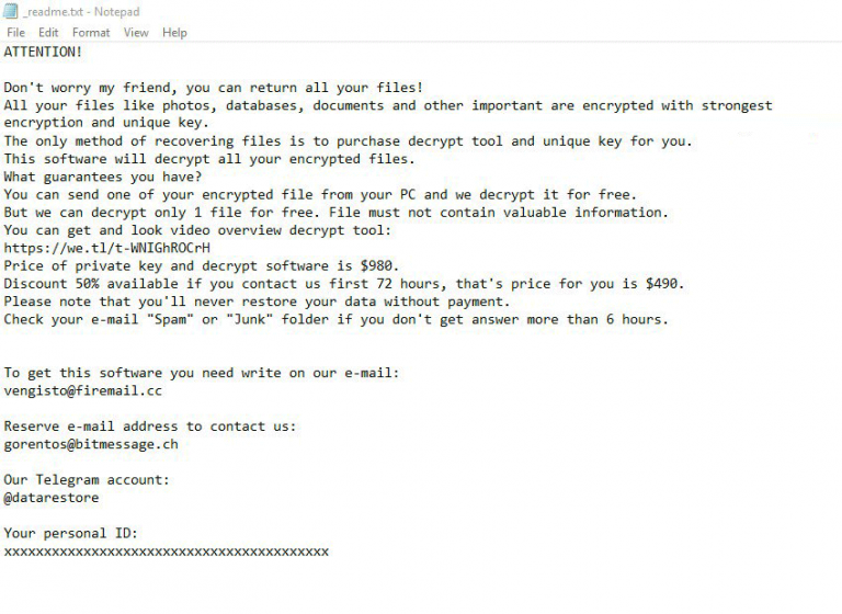 Remove Dutan ransomware and decrypt .dutan file virus - MySpyBot