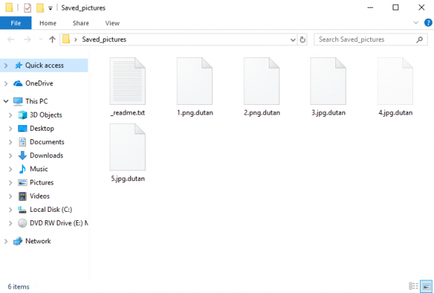 Remove Dutan ransomware and decrypt .dutan file virus - MySpyBot