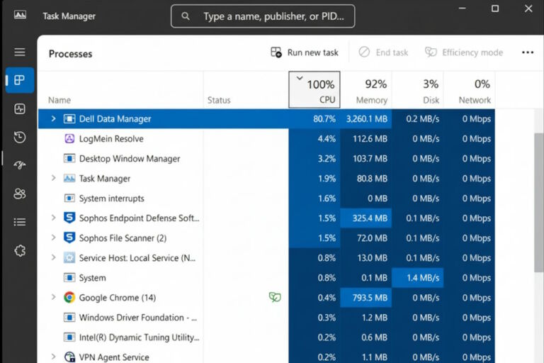 Dell Data Manager Using High CPU in Windows: How to Fix - MySpyBot